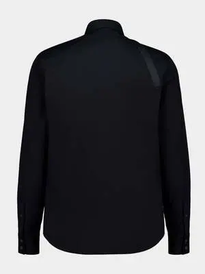 Alexander McQueen Logo Harness Shirt - Black