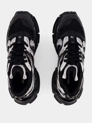 Balenciaga Runner 2 Gradient Sneakers - Black