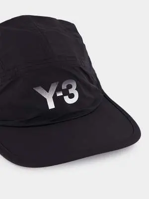 Y3 Run Nylon Cap - Black
