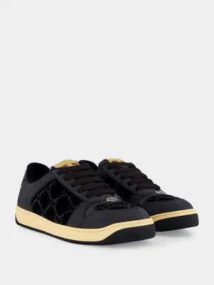 Gucci Screener Gg Crystal Sneakers