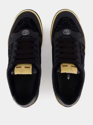 Gucci Screener Gg Crystal Sneakers