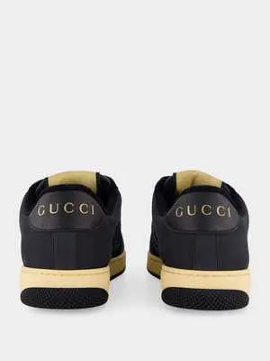 Gucci Screener Gg Crystal Sneakers