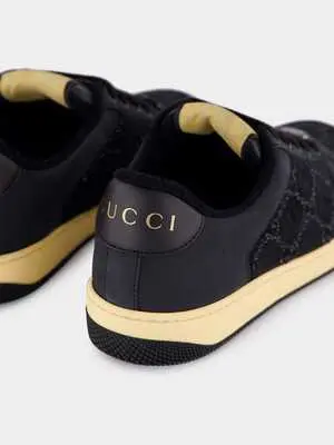 Gucci Screener Gg Crystal Sneakers