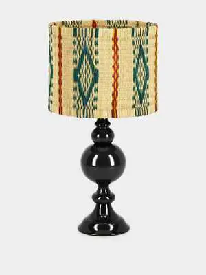 HOUSE OF CAPRICORN Sado Wood Lamp Base - Black