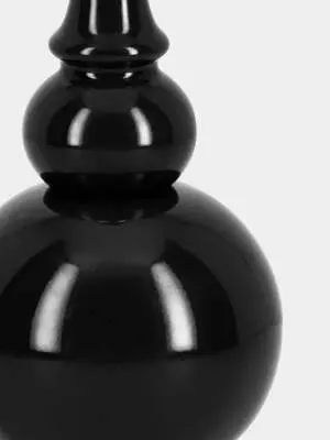 HOUSE OF CAPRICORN Sado Wood Lamp Base - Black
