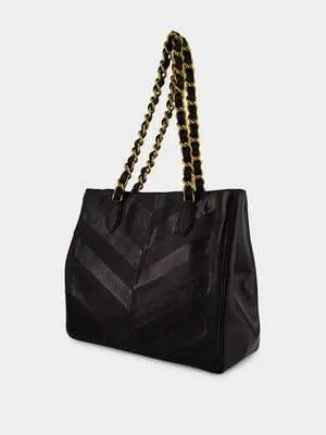 Valentino Garavani Laseine Nappa Leather Shopping Bag