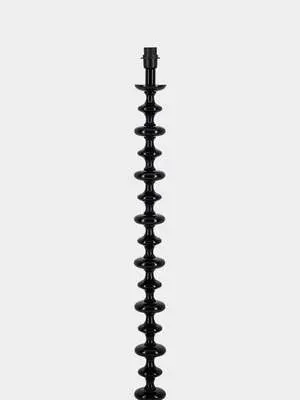 HOUSE OF CAPRICORN Freixo Wood Floor Lamp Base - Black