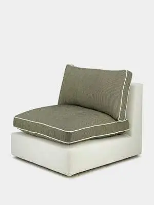 HOUSE OF CAPRICORN Dinis Ivory Linen Central Module Sofa