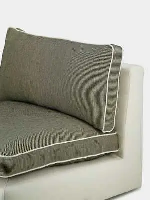 HOUSE OF CAPRICORN Dinis Ivory Linen Central Module Sofa
