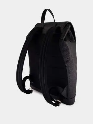 Gucci Gg Embossed Leather Backpack