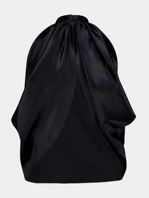 Nina Ricci Silk Satin Halterneck Top