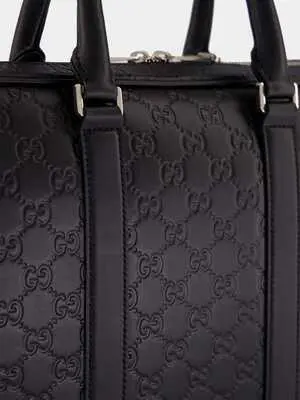 Gucci Gg Leather Large Briefcase