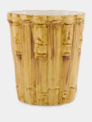 LES-OTTOMANS Bamboo Ceramic Water Glass