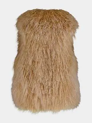 Givenchy Fur Sleeveless Vest