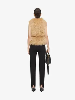 Givenchy Fur Sleeveless Vest