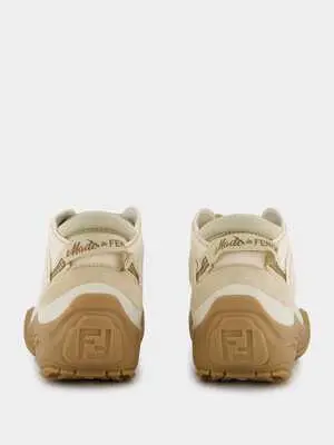 Fendi Lab Mid-top Sneakers