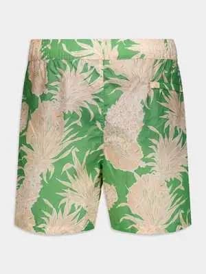 Valentino Garavani Pineapple-print Swim Shorts