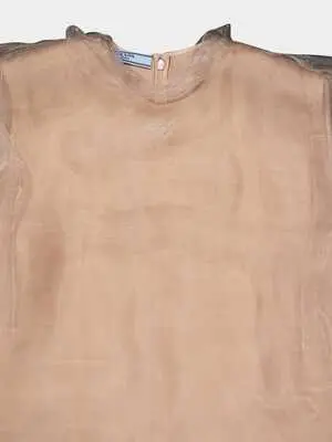 Prada Sleeveless Voile Dress