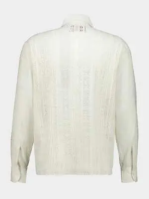 BAZISZT Off- Sefsery Shirt - White