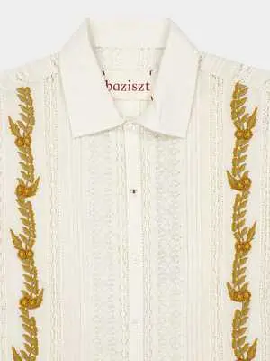 BAZISZT Off- Sefsery Shirt - White