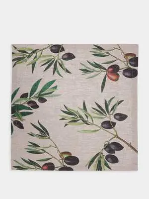 LINOROOM Set Of 6 Olives Napkins