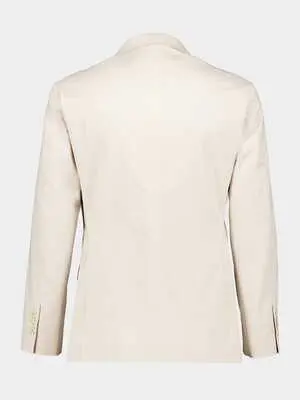 Brunello Cucinelli Cotton And Cashmere Blazer