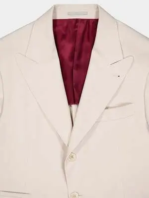 Brunello Cucinelli Cotton And Cashmere Blazer