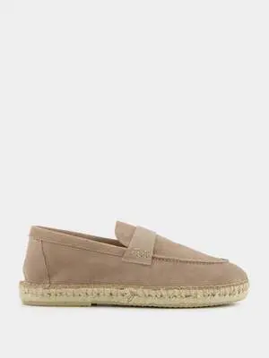 Frescobol Carioca Marcelo Suede Espadrille Loafers