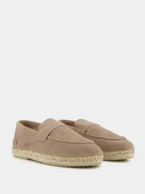 Frescobol Carioca Marcelo Suede Espadrille Loafers