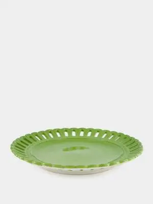 PAULA LIVING Estoril Handpainted Ceramic Dinner Plate