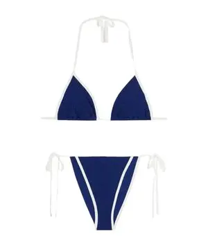 Hunza G Gina Original Crinkle Bikini - Blue