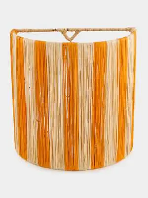 FANTASIA ARTE Small Striped Wall Sconce - Beige