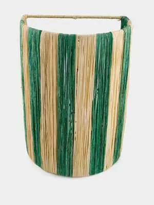 FANTASIA ARTE Large Striped Wall Sconce - Beige