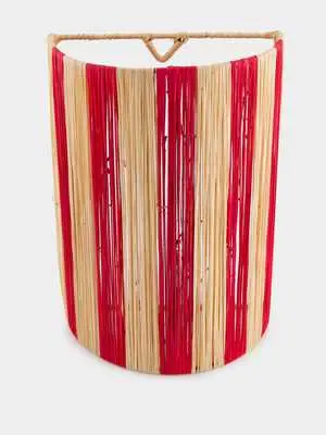 FANTASIA ARTE Large Striped Wall Sconce - Beige