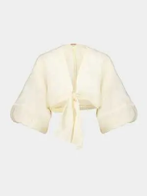 Johanna Ortiz Dream Dreams Linen Top
