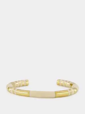 AURÉLIE BIDERMANN Positano Praline Bangle - Beige