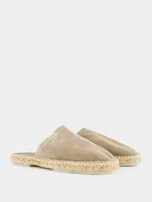 AURELIEN Beachside Suede Espadrille Slippers