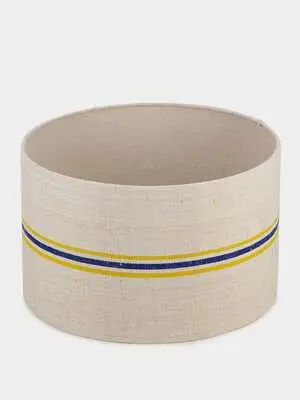 PAULA LIVING Linen Lampshade With Stripes