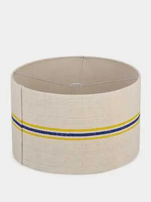 PAULA LIVING Linen Lampshade With Stripes
