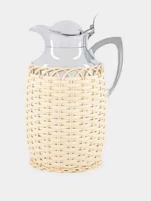 GIOBAGNARA Villandry Natural Rattan Carafe - Beige