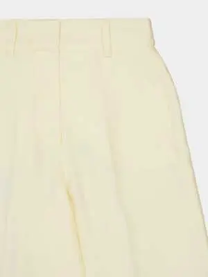 PAULA Sonia Silk Twill Wide Leg Trousers