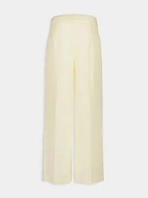 PAULA Sonia Silk Twill Wide Leg Trousers