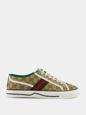 Gucci Gg Tennis 1977 Trainer - Beige