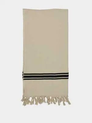 HAOMY Beach Towel Tuitti In Taupe - Beige
