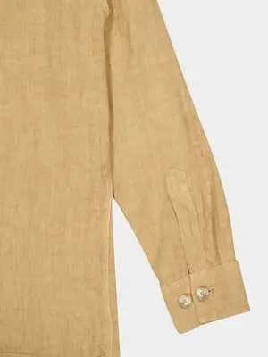 120% Lino Linen Jacket With Pockets
