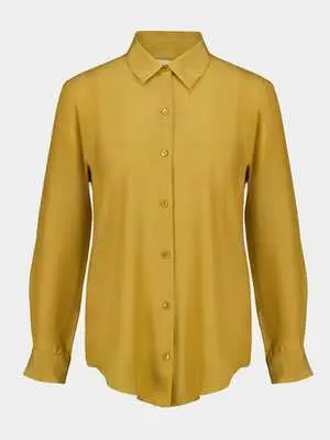 PAULA Silk Shirt - Beige