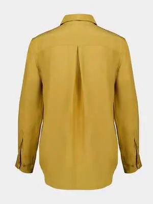 PAULA Silk Shirt - Beige