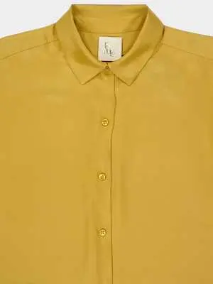 PAULA Silk Shirt - Beige