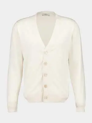 Piacenza Cashmere 1733 V Neck Cardigans For Men