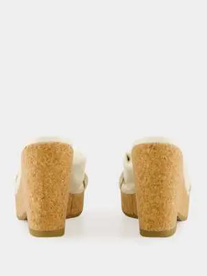 JIMMY CHOO Avenue Wedge 95 Mules